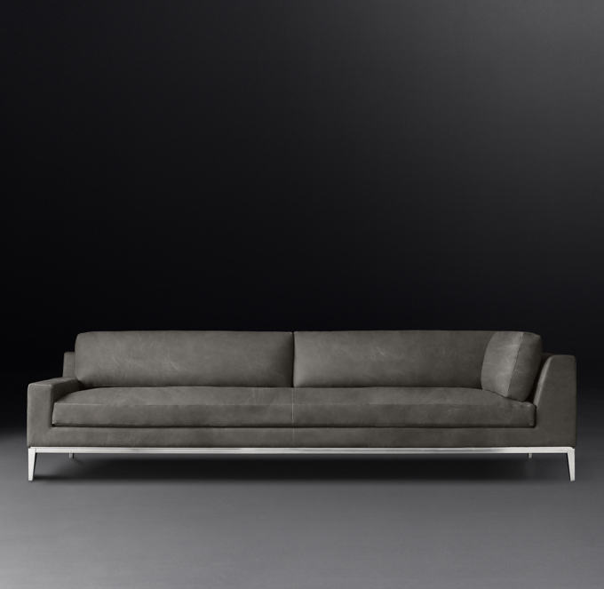 Restoration hardware italia track arm sofa store