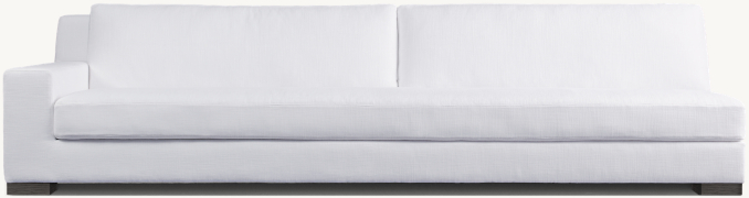 Modena Track Arm Left-Arm Bench-Seat Sofa