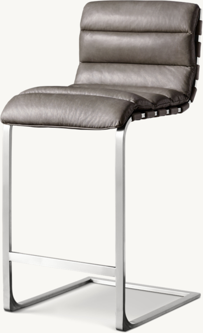 Oviedo Leather Bar & Counter Stool | RH