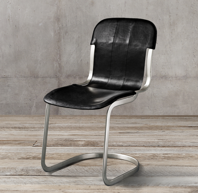 Rizzo Leather Dining Side Chair