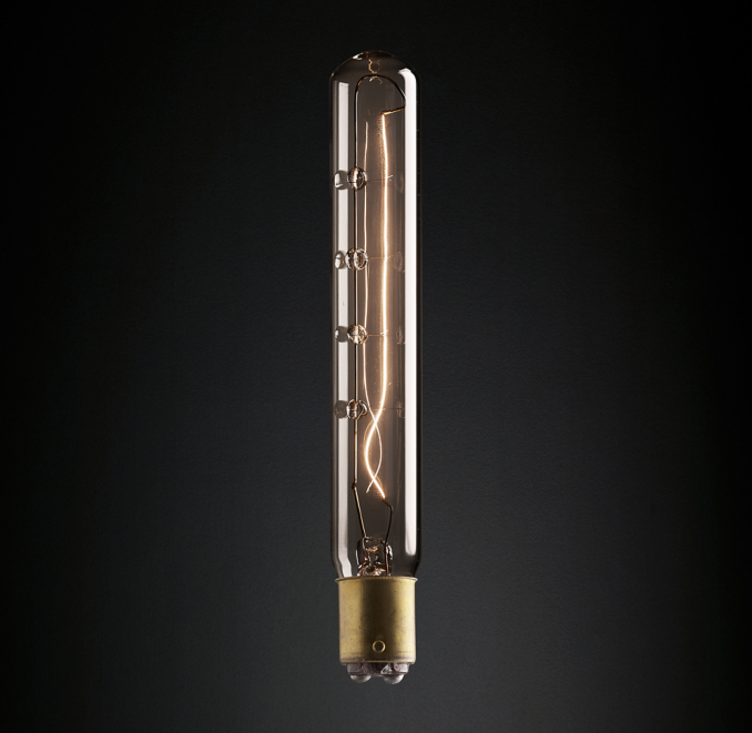 T6.5 5" Tube DC-Base Incandescent Bulb