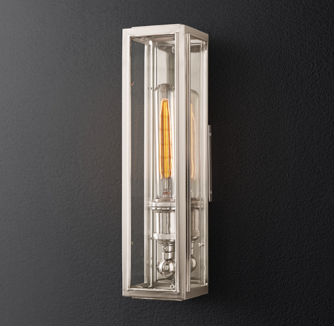 Union Filament Narrow Sconce 14"