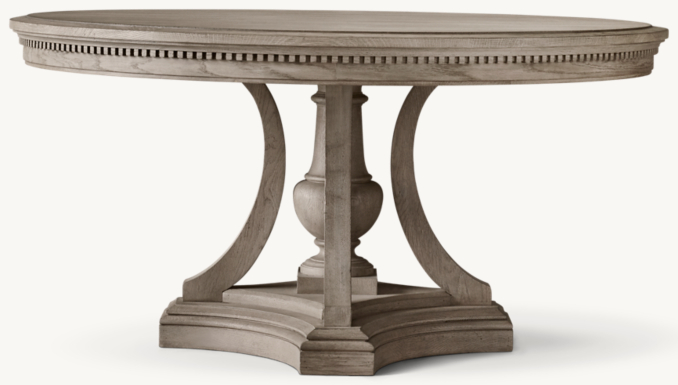St. James Round Dining Table Collection | RH