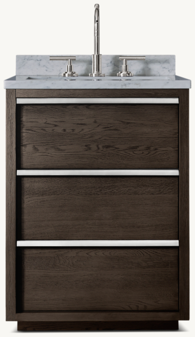 Bezier Powder Vanity | RH