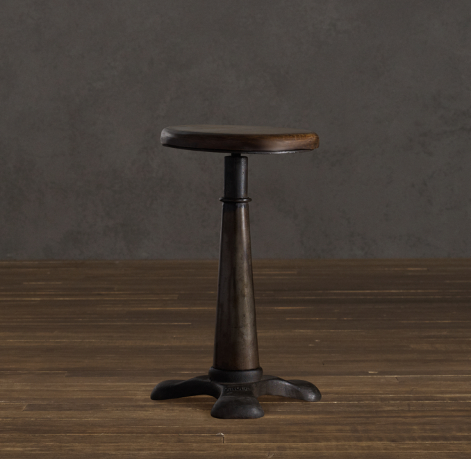 French Sewing Stool Table (Set of 2)