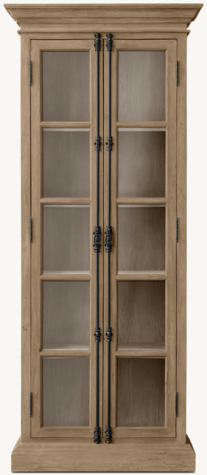 Restoration hardware tall cabinet store