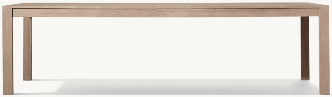 Aegean Teak Round Coffee Table | RH