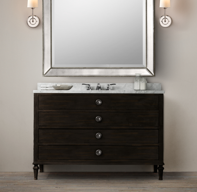 Maison Single Extra-Wide Vanity With Drawers