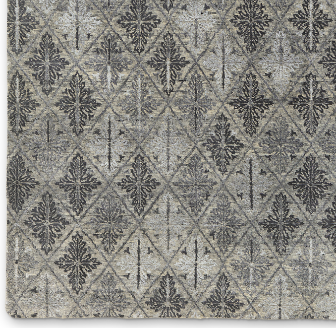 Lya Rug Swatch - Grey