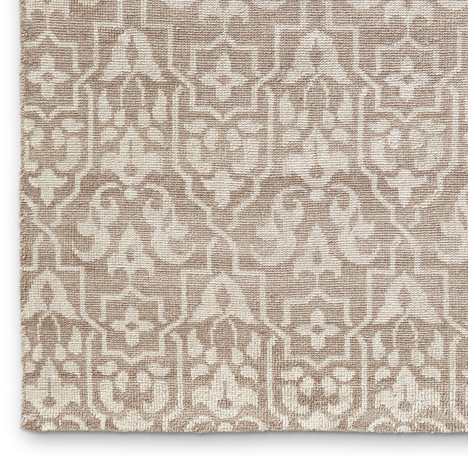 Fara Rug Swatch - Sand/Ivory