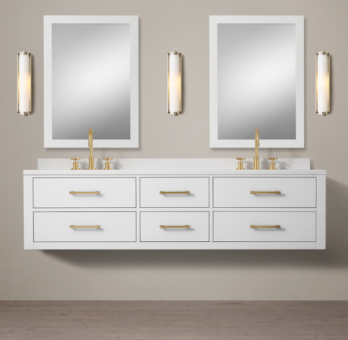 Hutton Double Floating Vanity