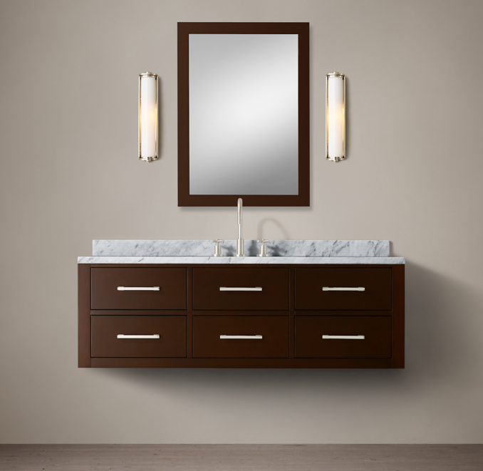 Hutton Single Extra-Wide Floating Vanity