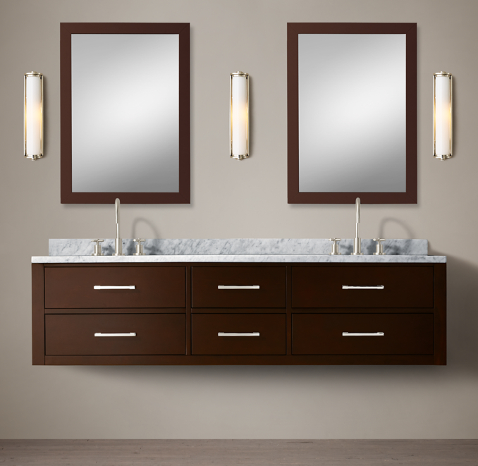 Hutton Double Floating Vanity
