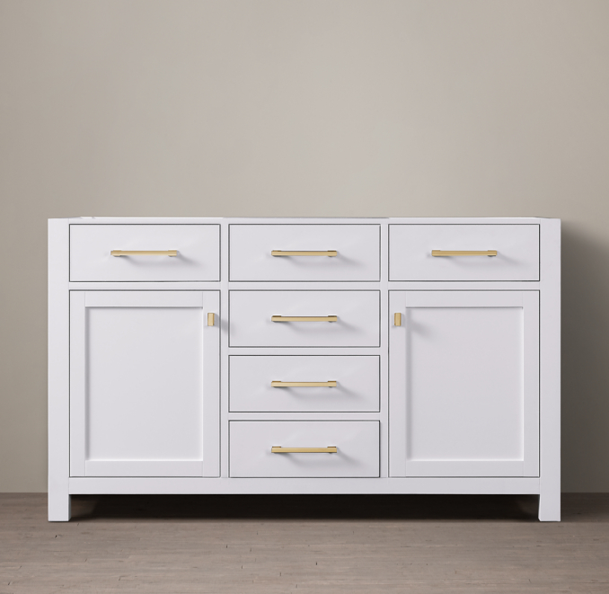 Hutton Single Extra-Wide Vanity Base