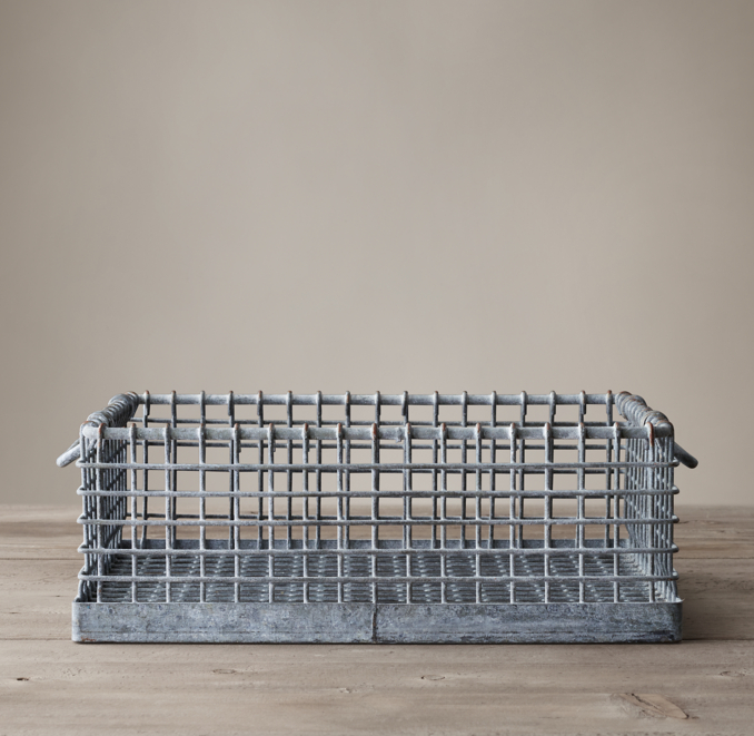 Cabrera Waxed Concrete Coffee Table | RH