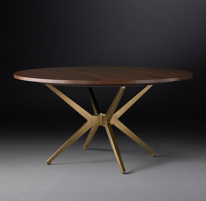 Maslow Spider Round Dining Table