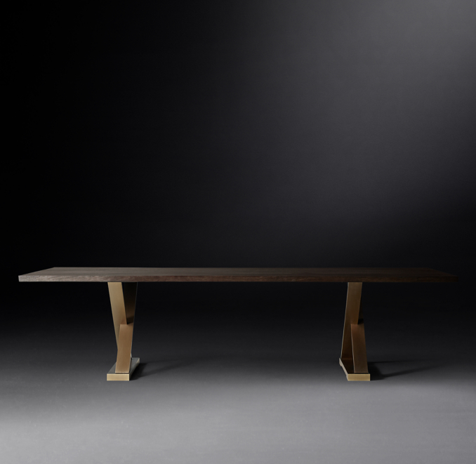 Exley Live-Edge Rectangular Dining Table