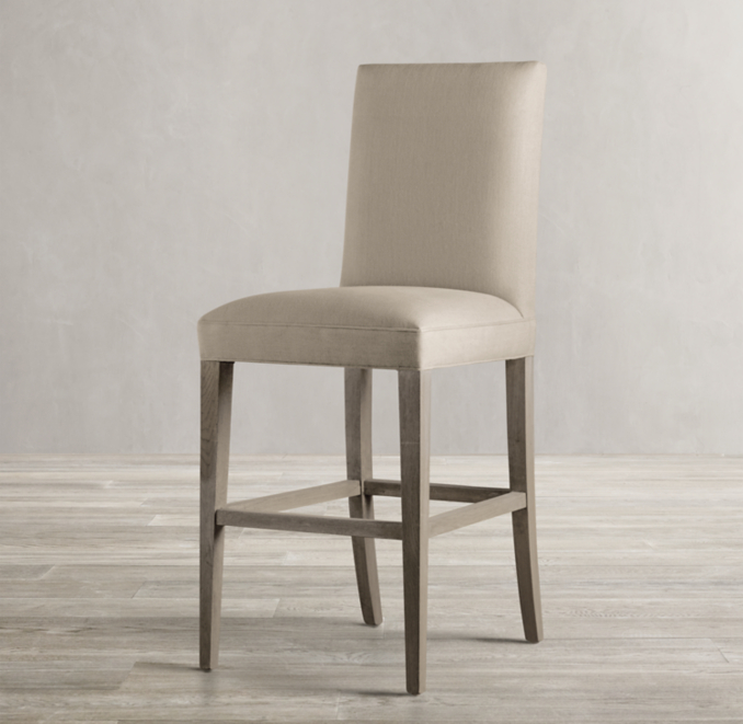 Hudson Parsons Fabric Bar & Counter Stool