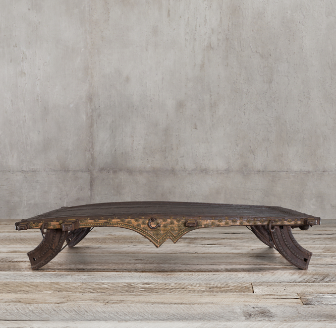 Indian Ox Cart Coffee Table - 1