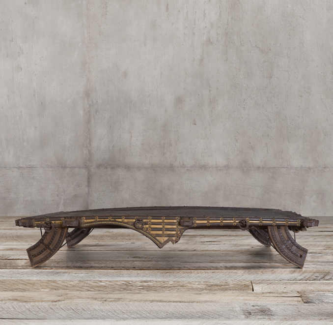 Indian Ox Cart Coffee Table - 20