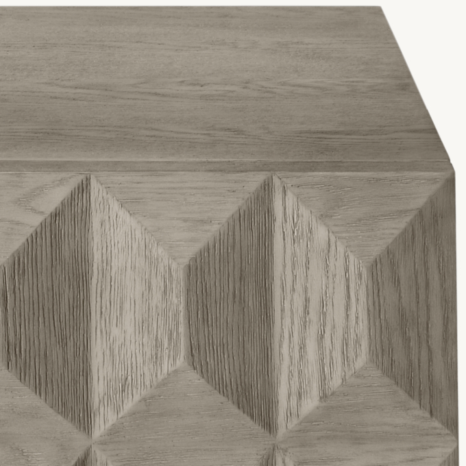 Geometric 4 Door Sideboard RH