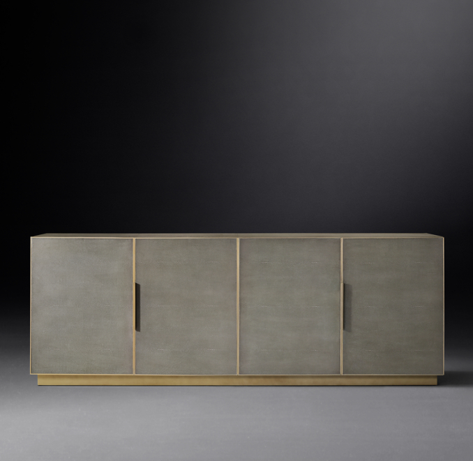 Cela Shagreen 4-Door Sideboard