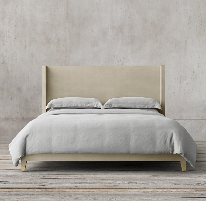 Graydon Shagreen Shelter Bed
