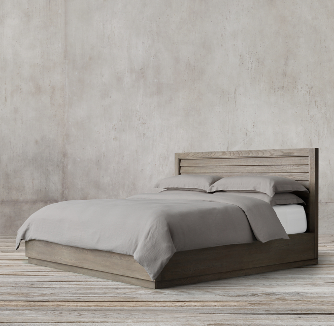 Grand Shutter Platform Bed