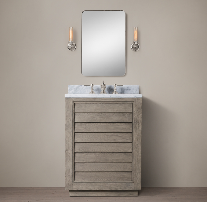 Grand Shutter Powder Vanity | RH