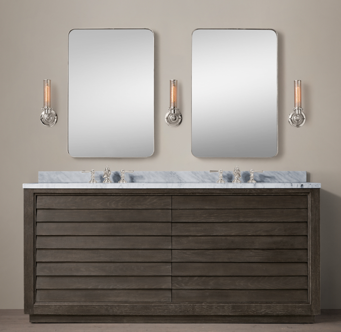 Grand Shutter Double Vanity