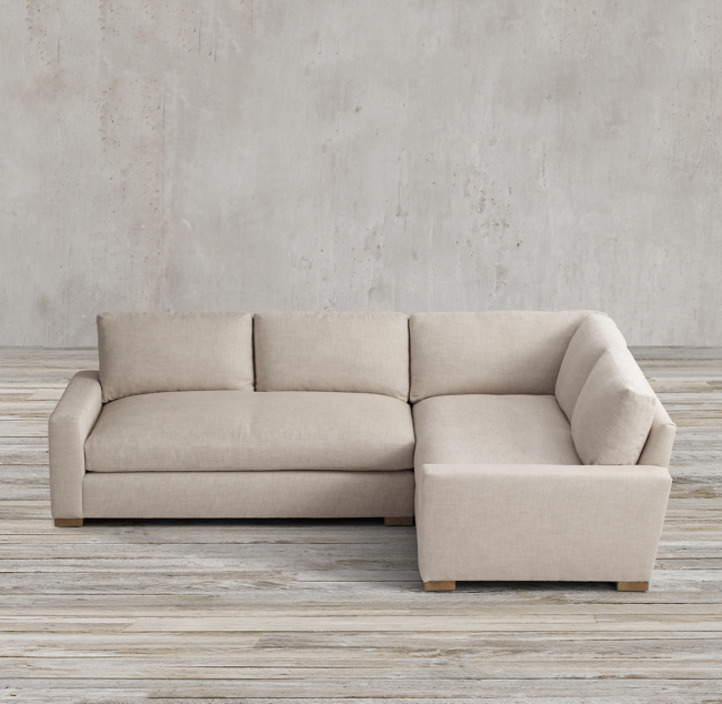 Rh Maxwell Modular Sofa | Baci Living Room
