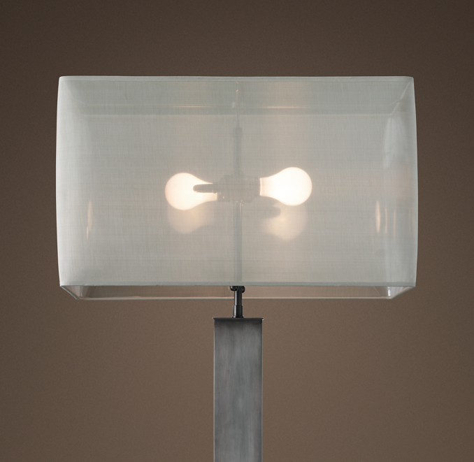 Luce Rectangular Mesh Shade