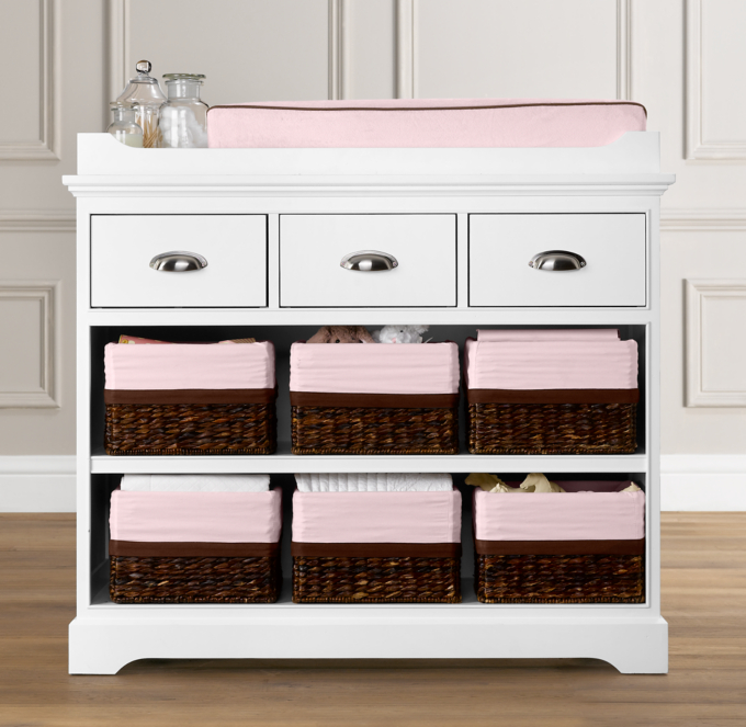Restoration hardware changing table store