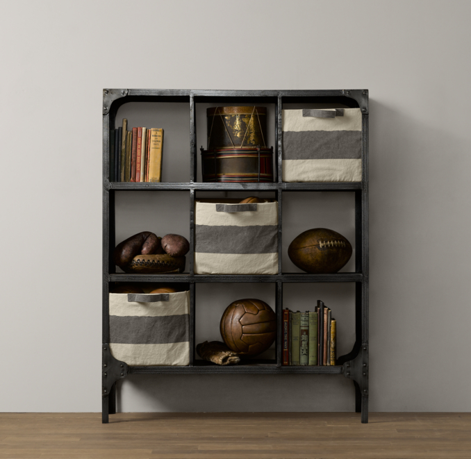 Foundry Metal Cubby System - Triple | RH Baby & Child