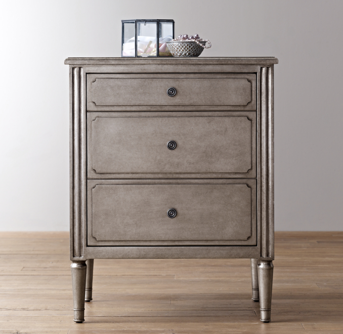 Marcelle 3-Drawer Nightstand | RH