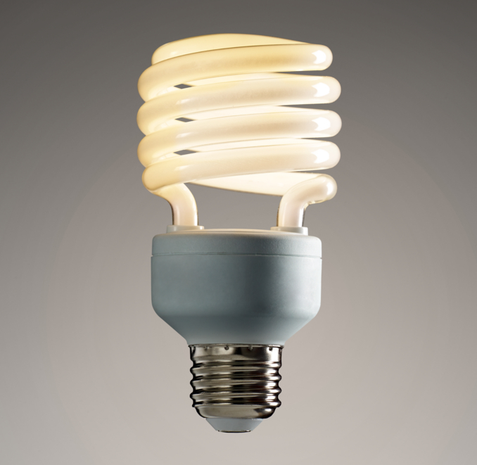 E26 Coil CFL Bulb 23W | RH