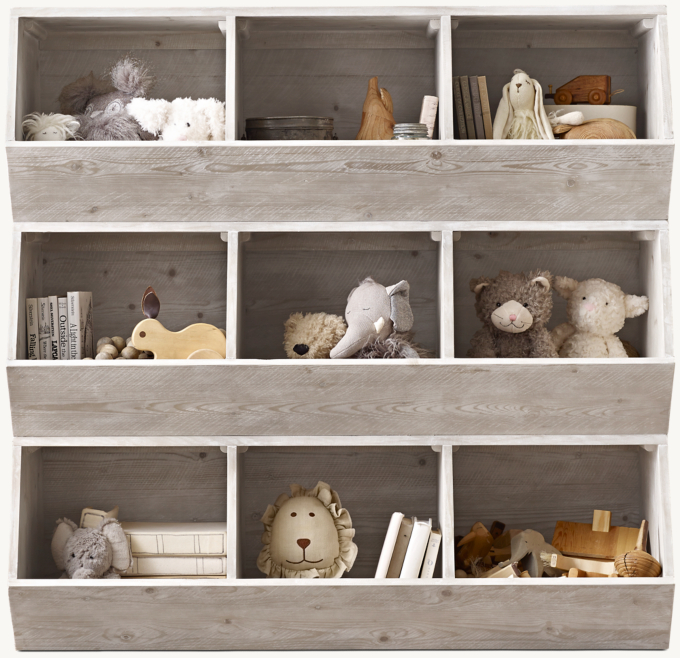 Mercantile Oversized Stacking Bins RH Baby Child