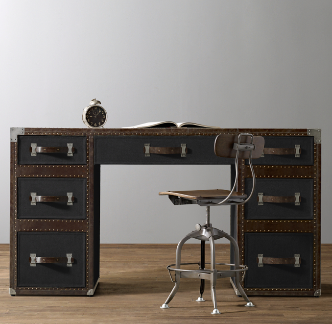 Antique Trunk Restoration Hardware