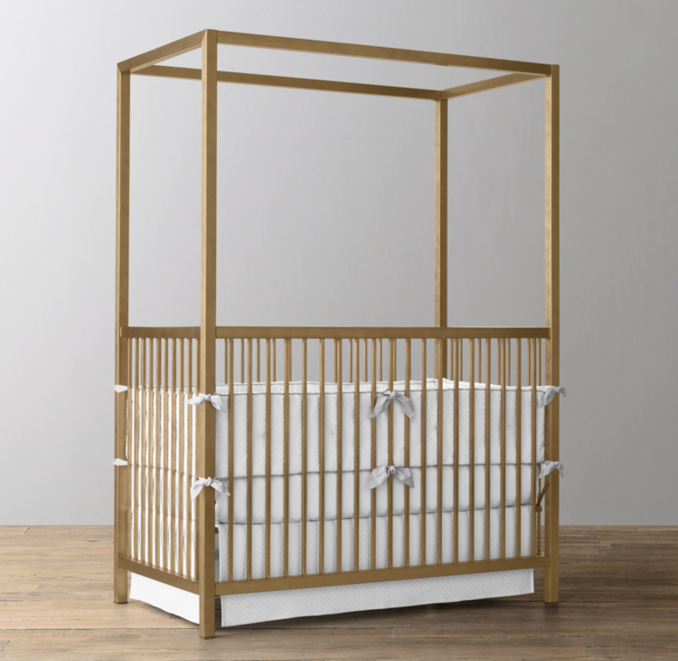 Lynd Canopy Crib | RH Baby & Child