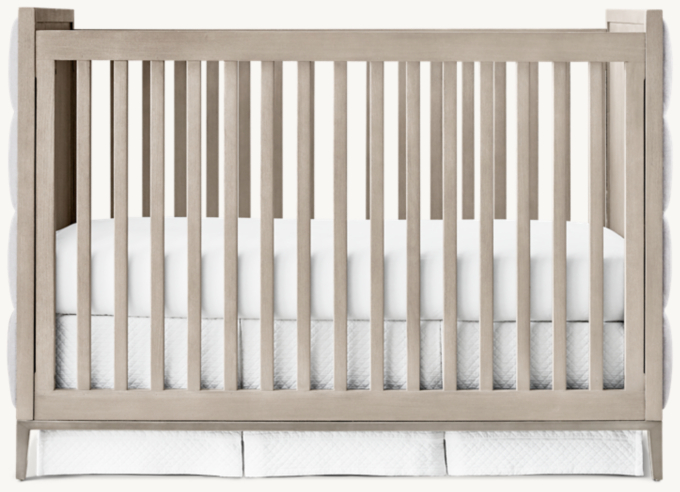 Loew Upholstered Crib Toddler Bed Kit