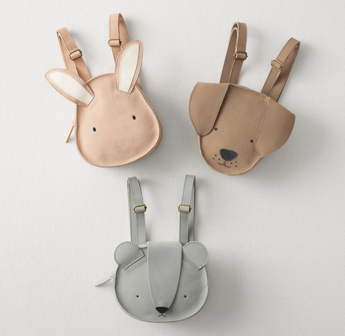 Handcrafted Leather Animal Backpack by Donsje® | RH