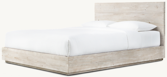 Callum Platform Bed | RH