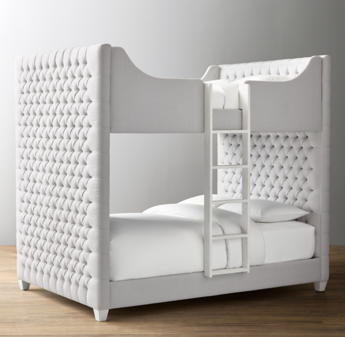 Devyn Upholstered Bunk Bed | RH