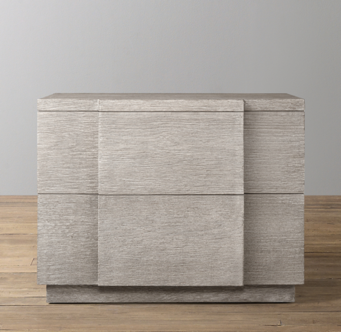 Cortina 2-Drawer Nightstand | RH