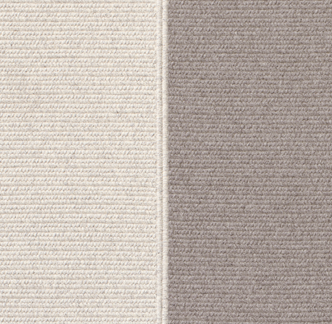 Teyan Braided Wool Rug Swatch | RH TEEN