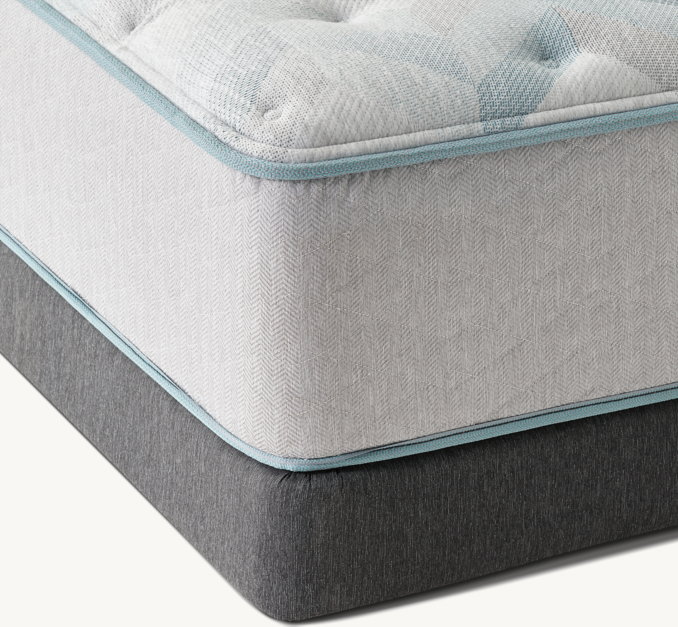 BeautySleep® Plush Quilted Innerspring Mattress & Low-Profile ...