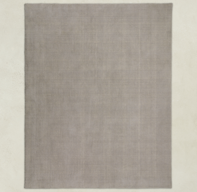 Distressed Wool Rug | RH