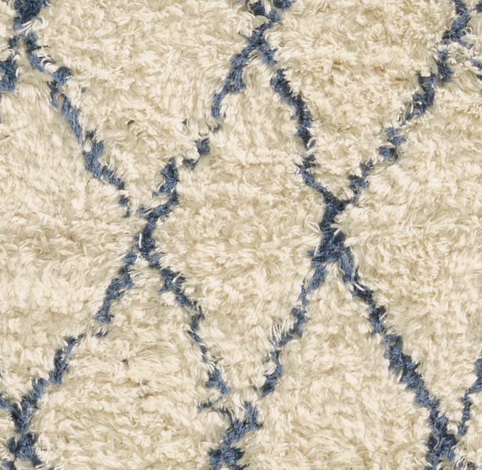 Sotto Shag Rug Swatch | RH TEEN