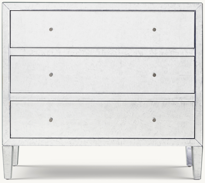 Restoration hardware mirrored nightstand store