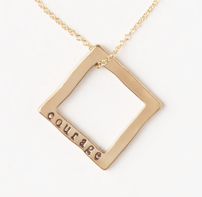 Large Bronze Stacking Square | RH